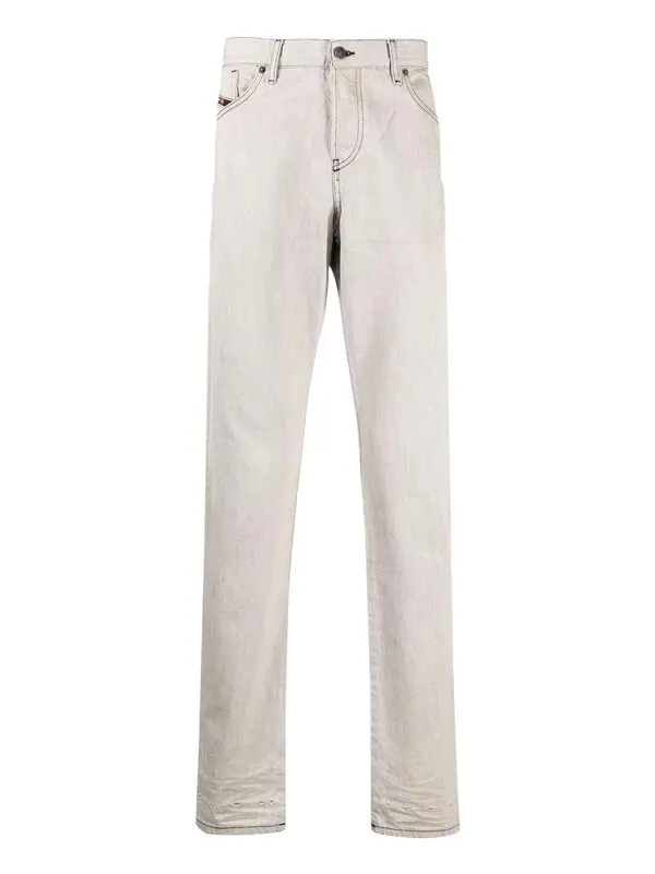 DIESEL® D-kras Slim-fit Jeans - Neutrals