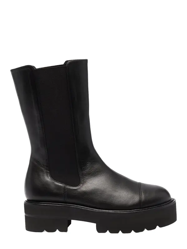 STUART WEITZMAN Presley Ultralift 60mm Platform Boots - Black