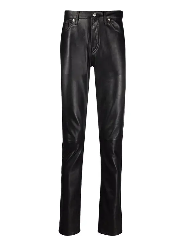 Zadig&Voltaire David Leather Trousers - Black