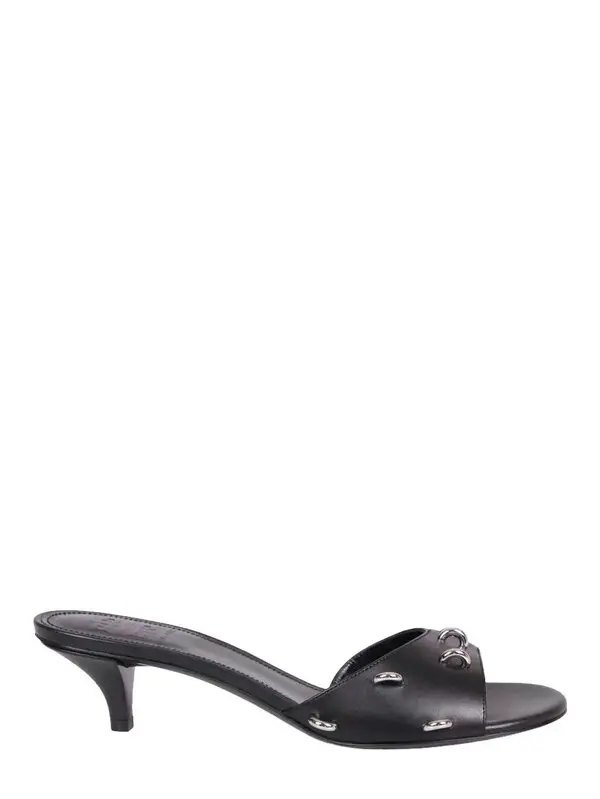 Givenchy Studded Open-toe Sandals - Black