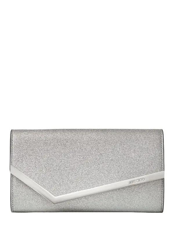 JIMMY CHOO Emmie Clutch - Silver