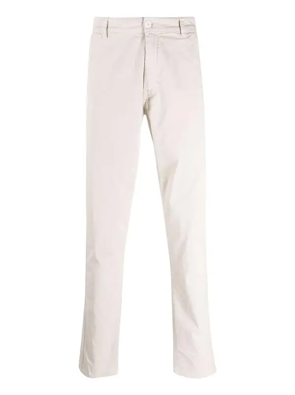 Aspesi Mid-rise Straight-leg Chinos - Neutrals