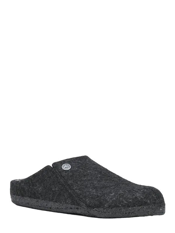 BIRKENSTOCK Zermatt Wool Felt Slippers - Black