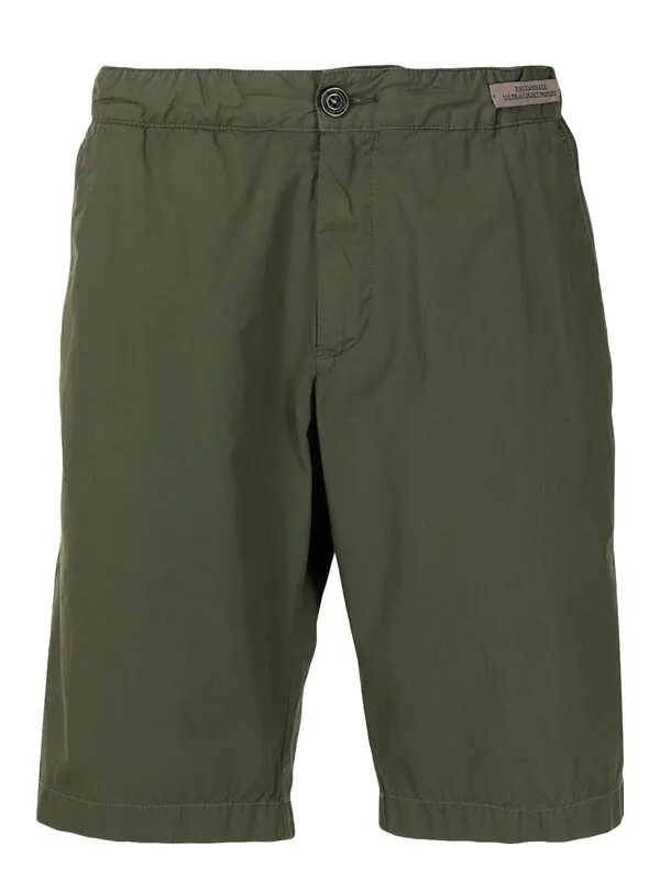 Paul & Shark Knee-length Cotton Shorts - Green