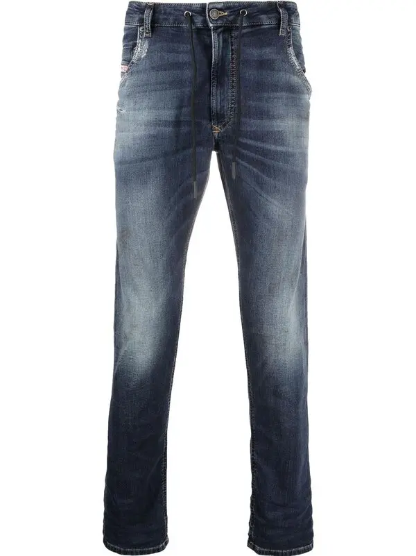 DIESEL® Tapered Krooley Joggjeans - Blue