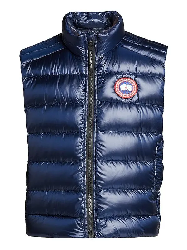 Canada Goose Crofton Quilted Down Vest - Dark Blue