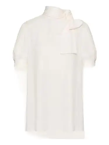 Valentino Garavani Georgette Top - Ivory