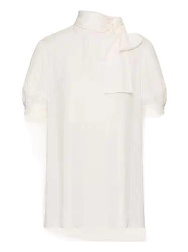 Valentino Garavani Georgette Top - Ivory