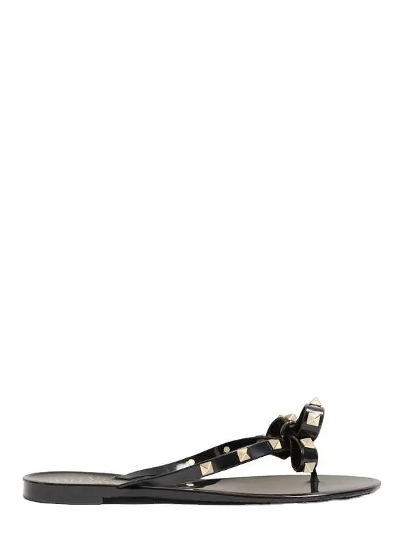 Valentino Garavani Rockstud Slipper - Black