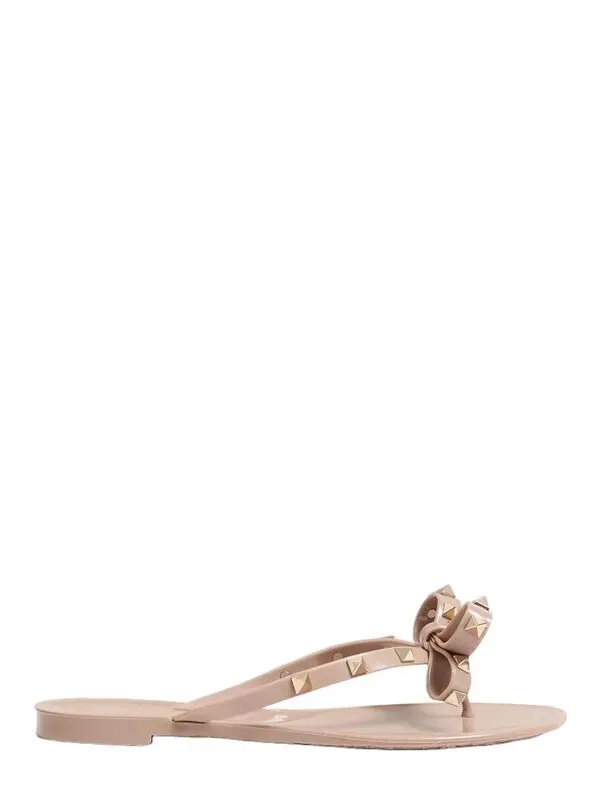 Valentino Garavani Rockstud Slipper - Poudre