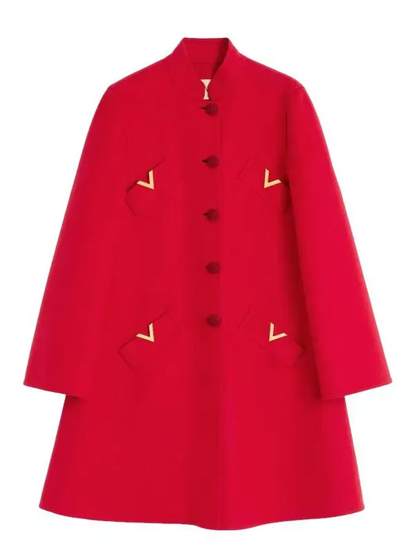 Valentino Garavani Compact Drap Coat - Paris