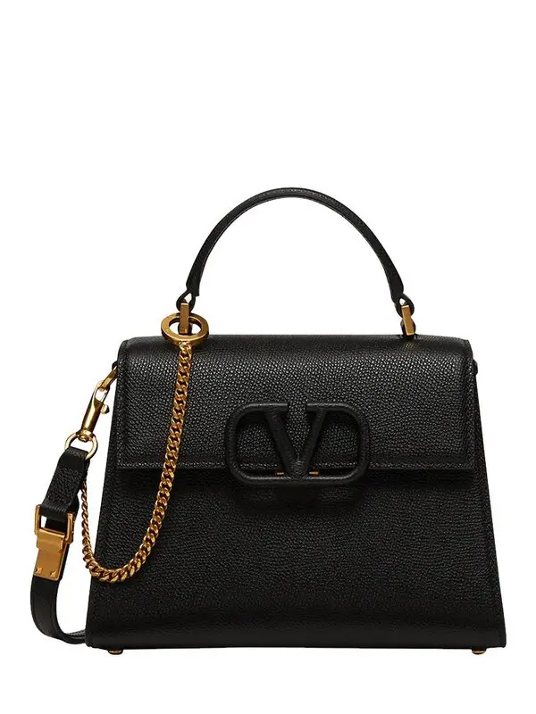 Valentino Garavani Vsling Small Handbag - Black