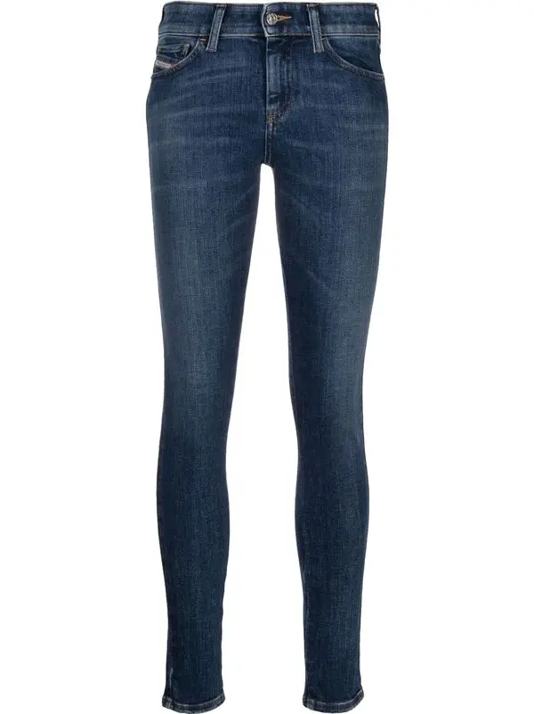 DIESEL® Slandy Super Skinny Jeans - Blue