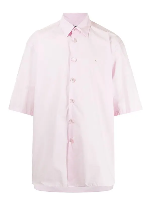 Raf Simons Teenage Dreams Bowling Shirt - Pink