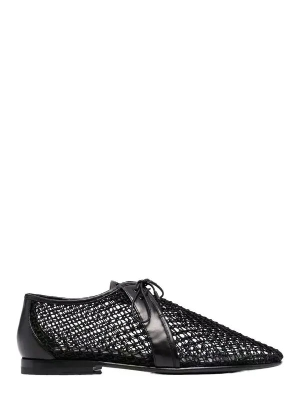 Saint Laurent Timothee Mesh Shoes - Black