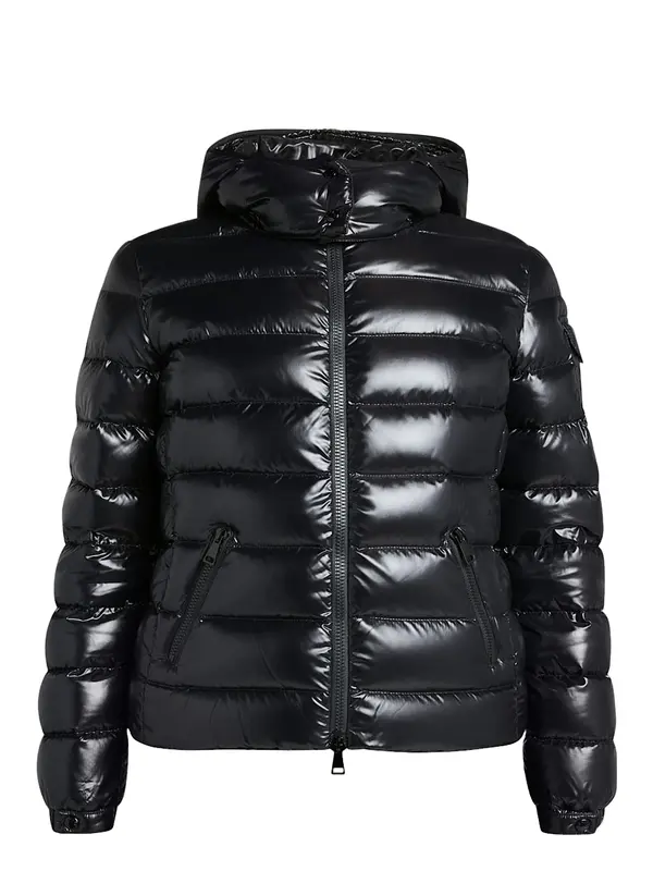 Moncler Bady Hooded Short Down Jacket - Dark Black