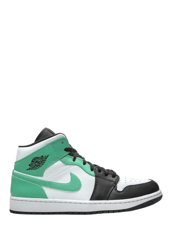 JORDAN Air 1 Mid Island Green Sneakers - White