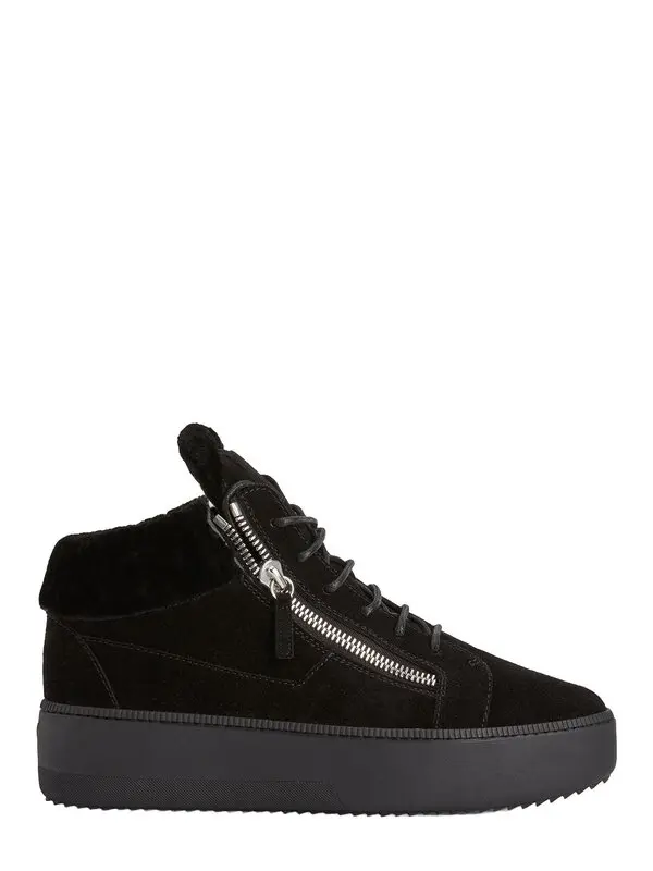 GIUSEPPE ZANOTTI Kriss Platform Sneakers - Black