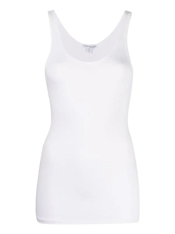JAMES PERSE U-neck Tank - White