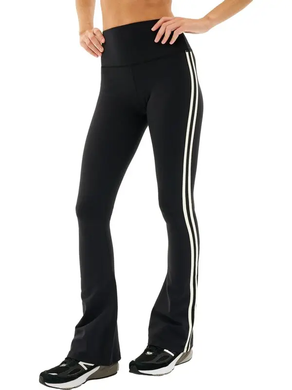 Splits59 Raquel High-waist Flared Leggings - Black/white