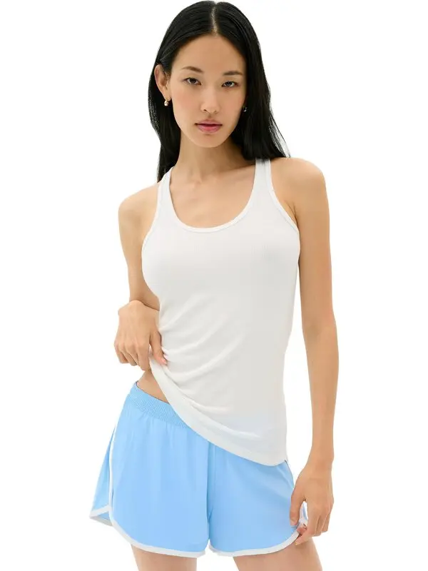 Splits59 Ashby Rib Tank - White
