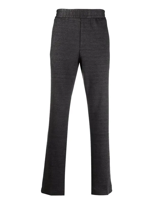 FERRAGAMO Straight-leg Trousers - Grey