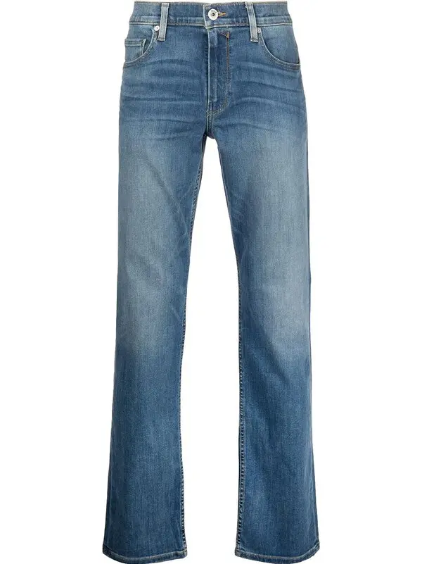 Paige Normandie Straight-leg Jeans - Blue
