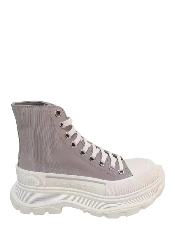 Alexander McQueen Tread Slick Boots - Grey