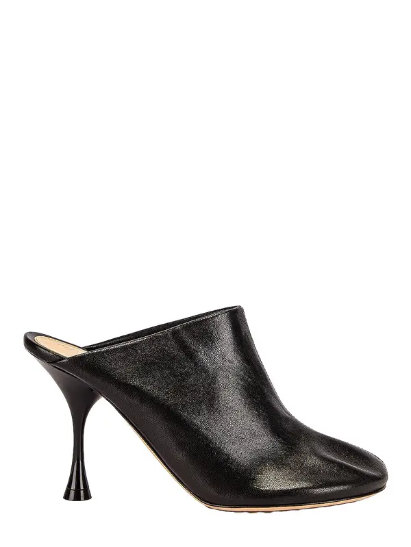 Bottega Veneta Dot Sock Mules - Black