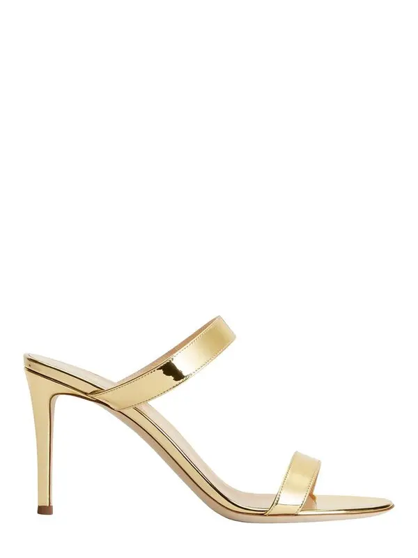 GIUSEPPE ZANOTTI Calista 85mm Sandals - Gold