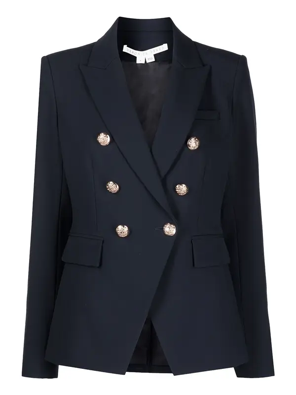 Veronica Beard Miller Dickey Blazer - Blue