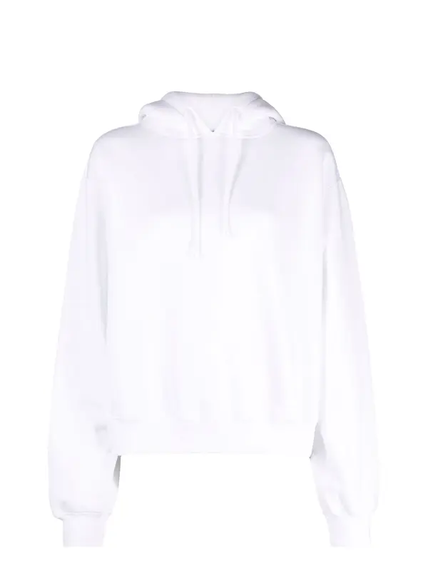 Alexander Wang Logo-print Hoodie - White