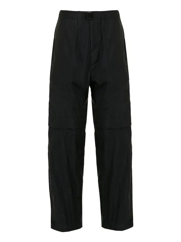 JUUN.J Belted Waist Cargo Trousers - Black
