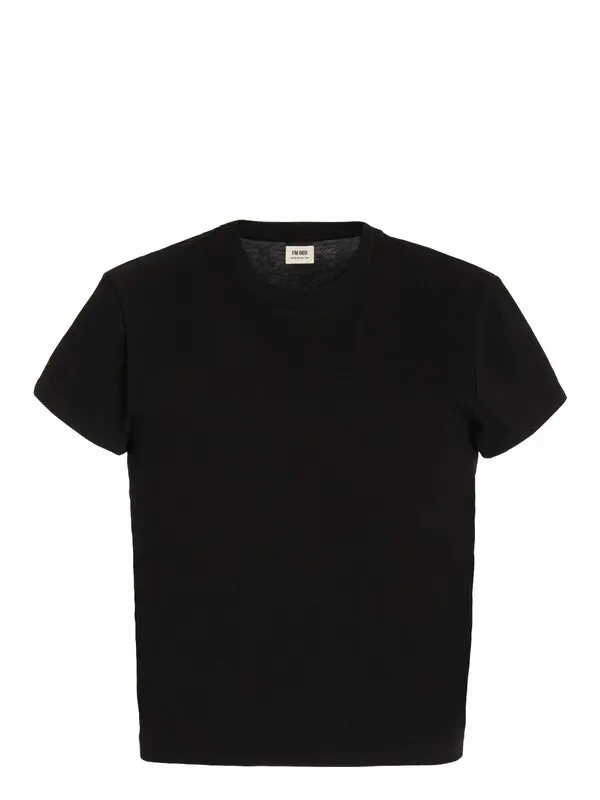 FM 669 Organic Cotton T-shirt - Black