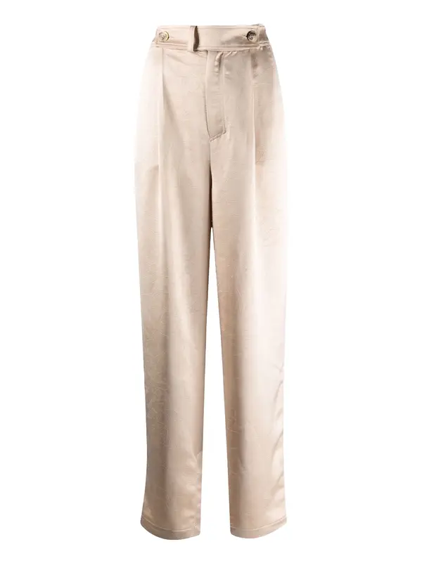 AERON Odile Straight-leg Trousers - Neutrals