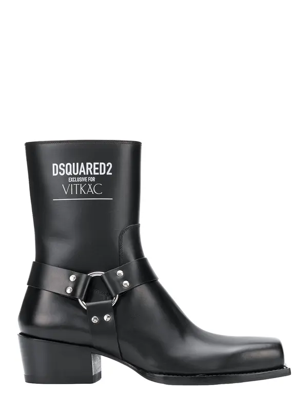 Dsquared2 Exclusive For Vitkac Ankle Boots - Black