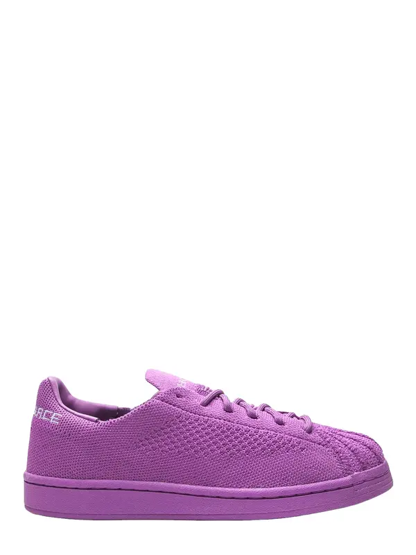 Adidas X Pharrell X Superstar Primeknit Sneakers - Purple