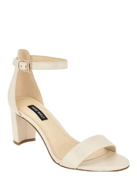 Nine West Pruce Ankle Strap Sandal - Ivory