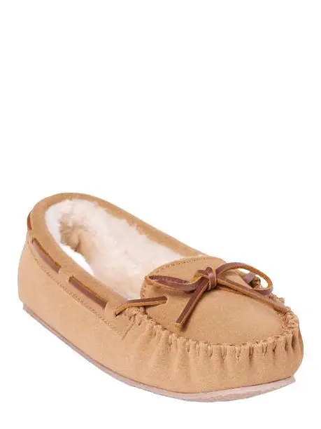 Minnetonka Cally Slipper - Cinnamon Suede