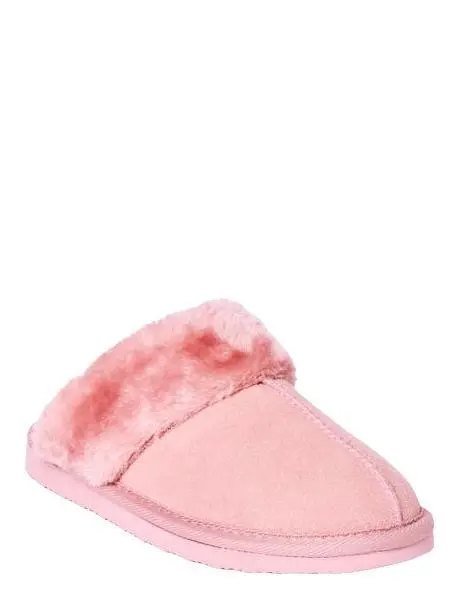 Minnetonka Chesney Mule Slipper - Blush