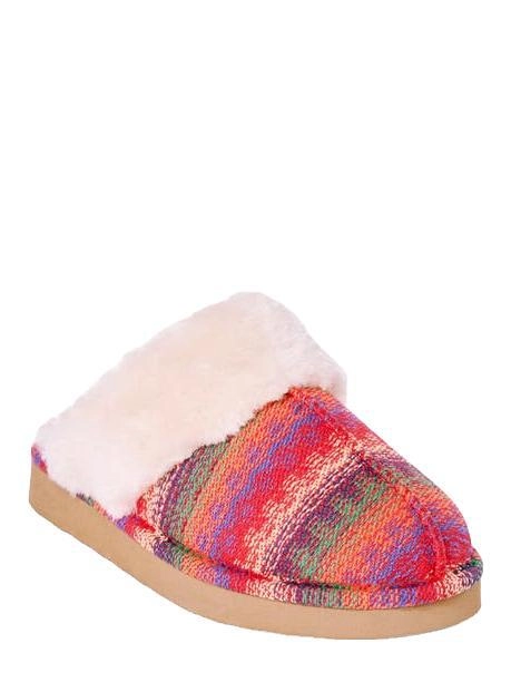 Minnetonka Chesney Mule Slipper - Horizon Multi