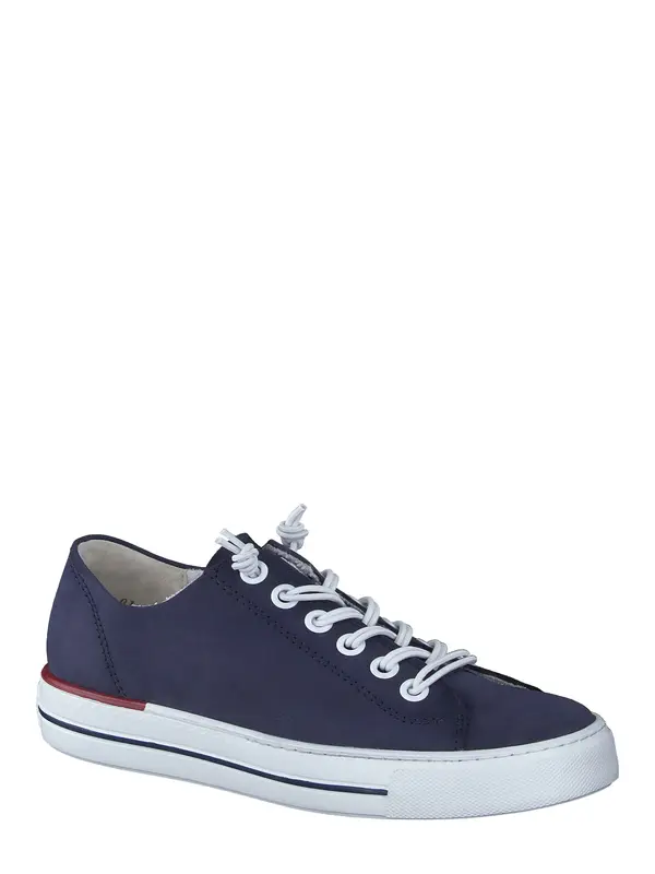 Paul Green Hadley Platform Sneaker - Sea Sport Nubuck