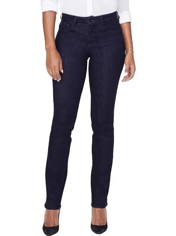 NYDJ Marilyn Straight Leg Jeans - Rinse