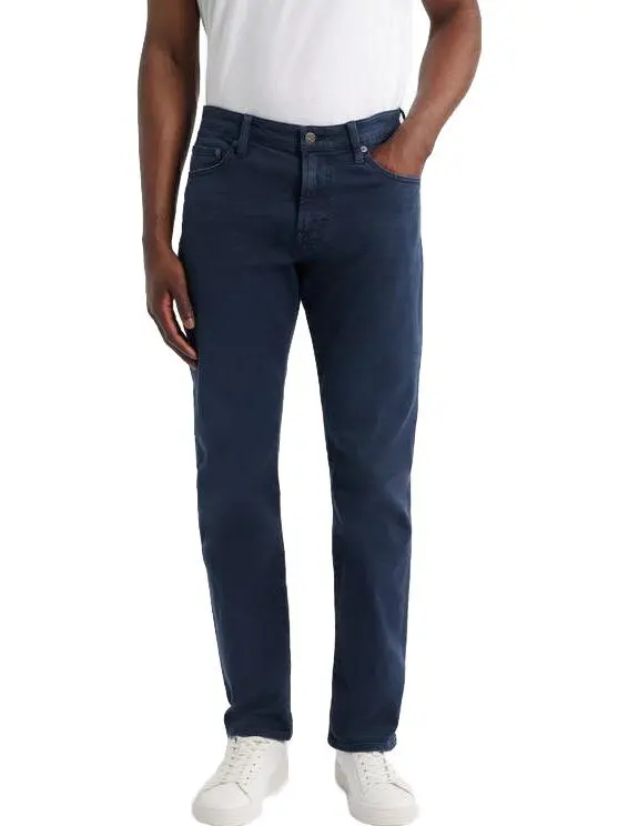 Ag Everett Slim Straight-leg Jeans - 7 Years Sulfur Modern Navy