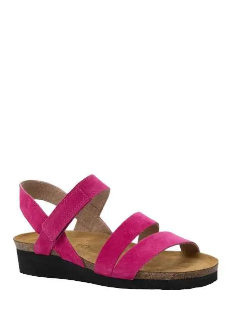 Naot Kayla Sandal - Fuchsia Suede