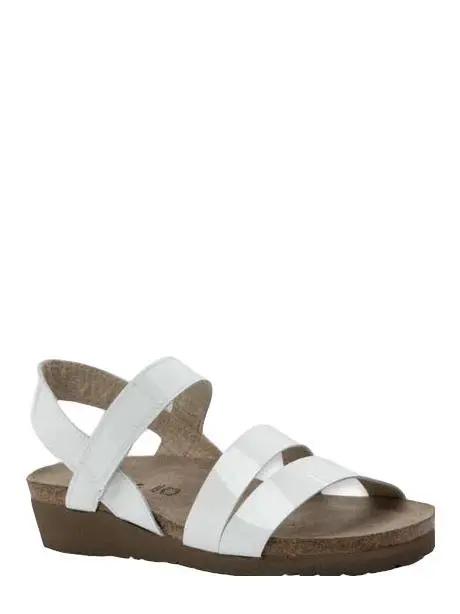 Naot Kayla Sandal - Porcelain Patent Leather