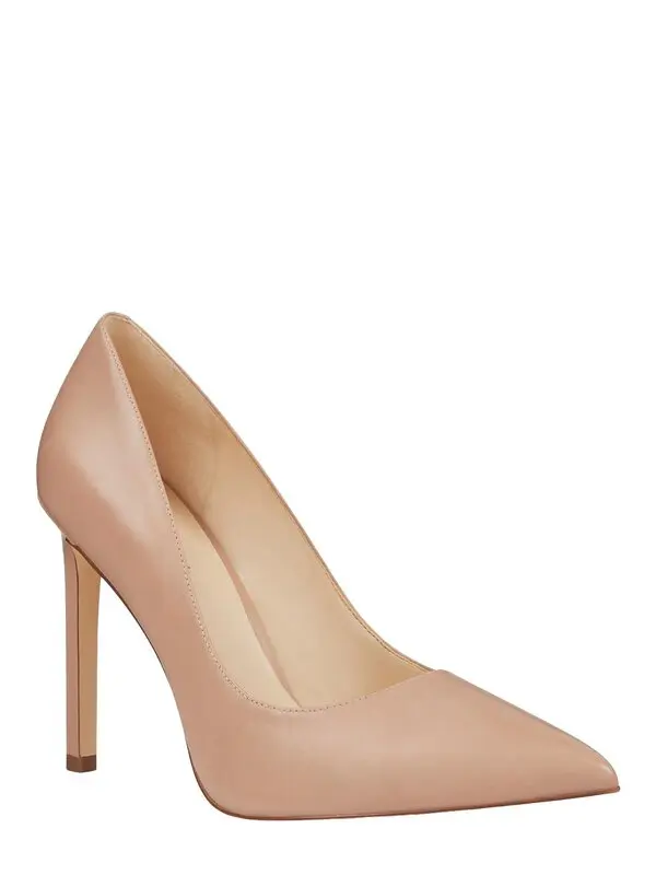 Nine West Tatiana Pointed Toe Stiletto Pumps - Natural
