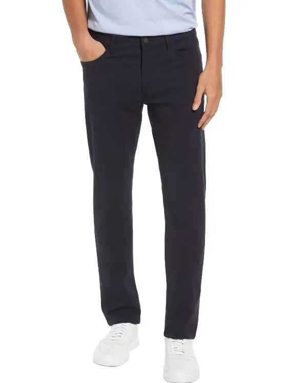 Theory Raffi Twill Straight Leg Pants - Dark Navy - G4k