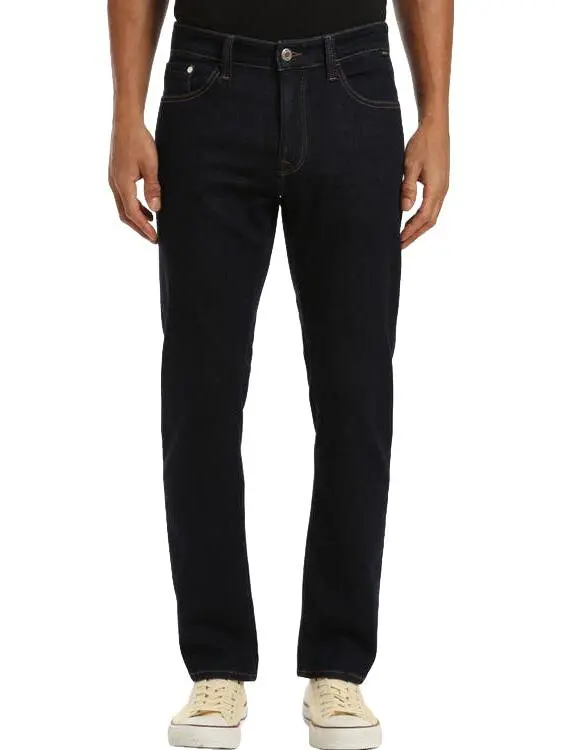 MAVI Zach Straight Leg Jeans - Rinse Feather Blue