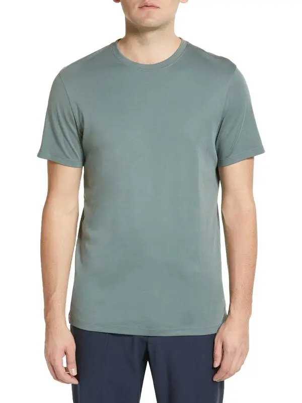 Robert Barakett Georgia Pima Cotton T-shirt - Balsam Green